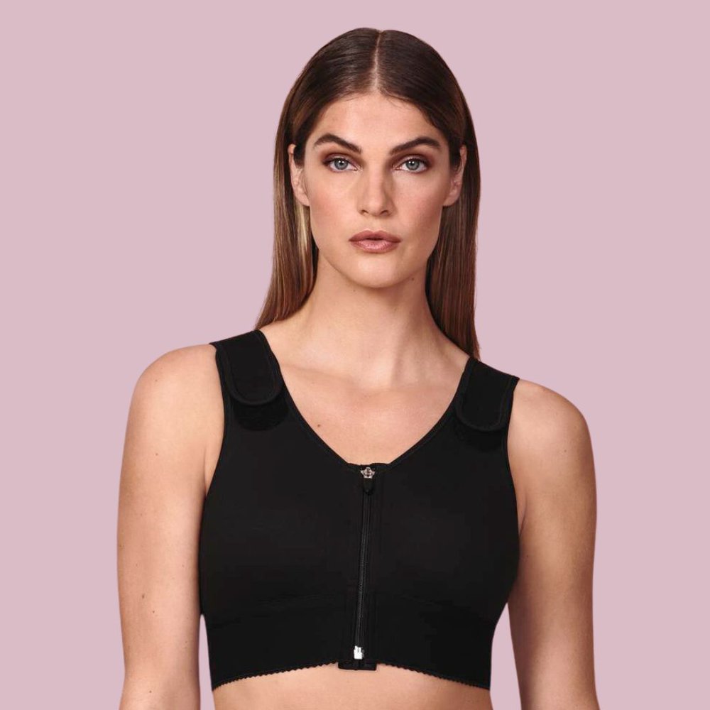 Compression Bra High Support Double Padded Post Surgery Roches Compression Bra High Support Double Padded Post Surgery Roches